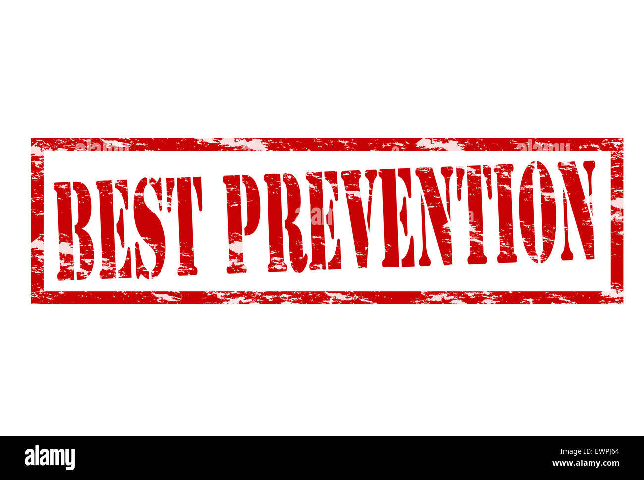 Rubber stamp with text best prevention inside, illustration Stock Photo ...