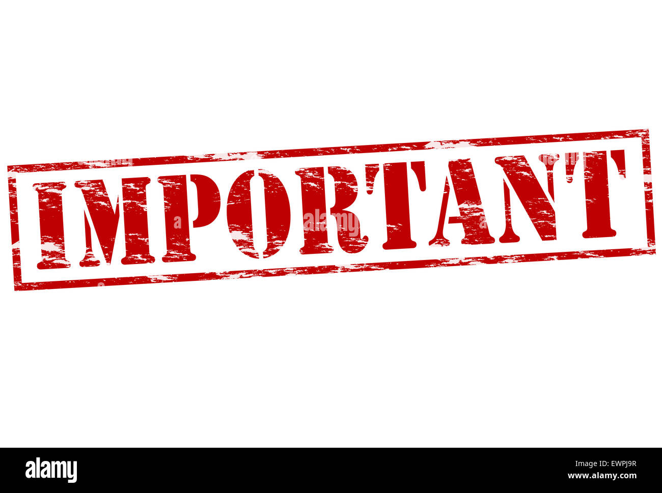 Rubber stamp with word important inside, illustration Stock Photo - Alamy