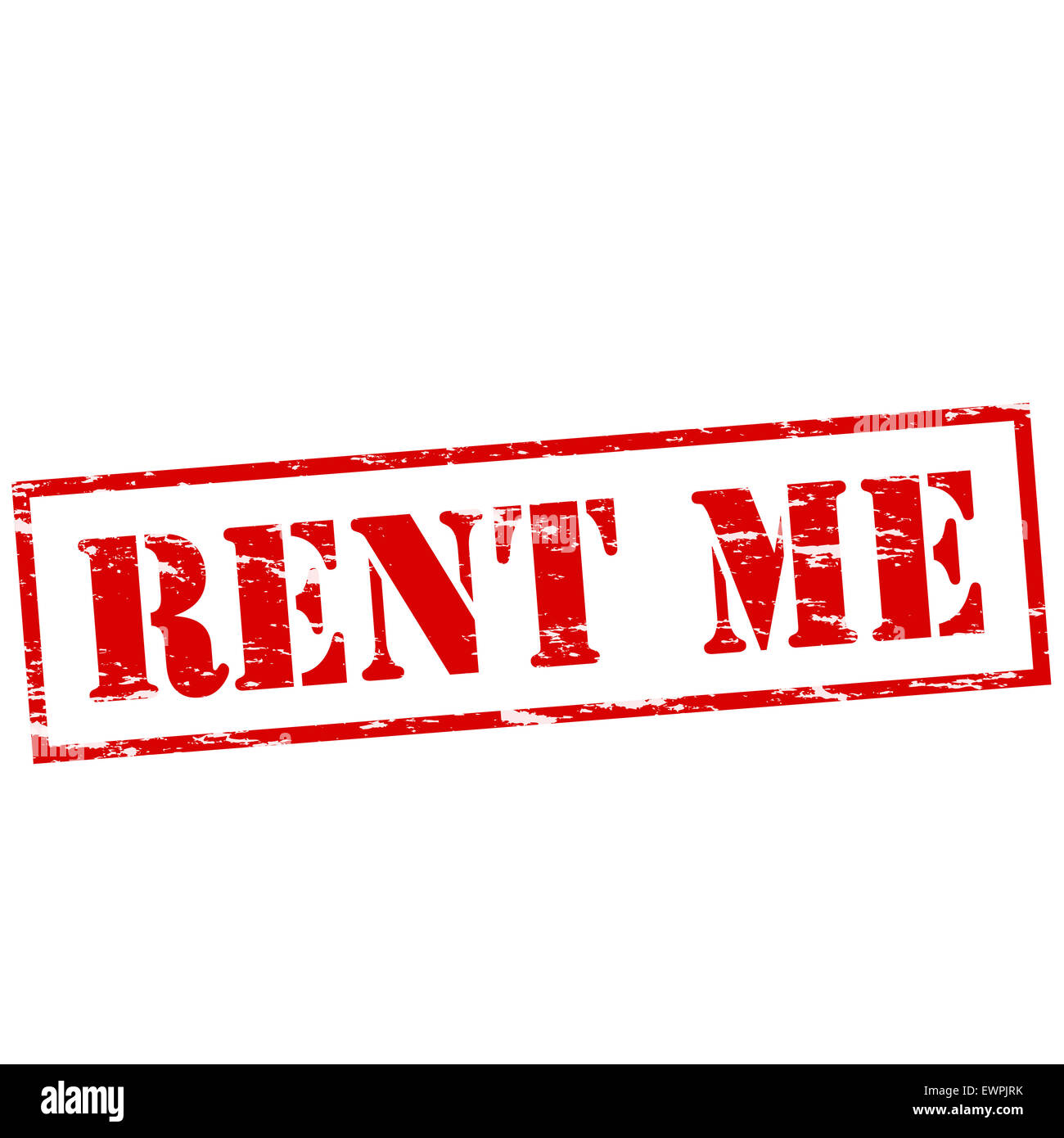 Rubber stamp with text rent me inside, illustration Stock Photo - Alamy