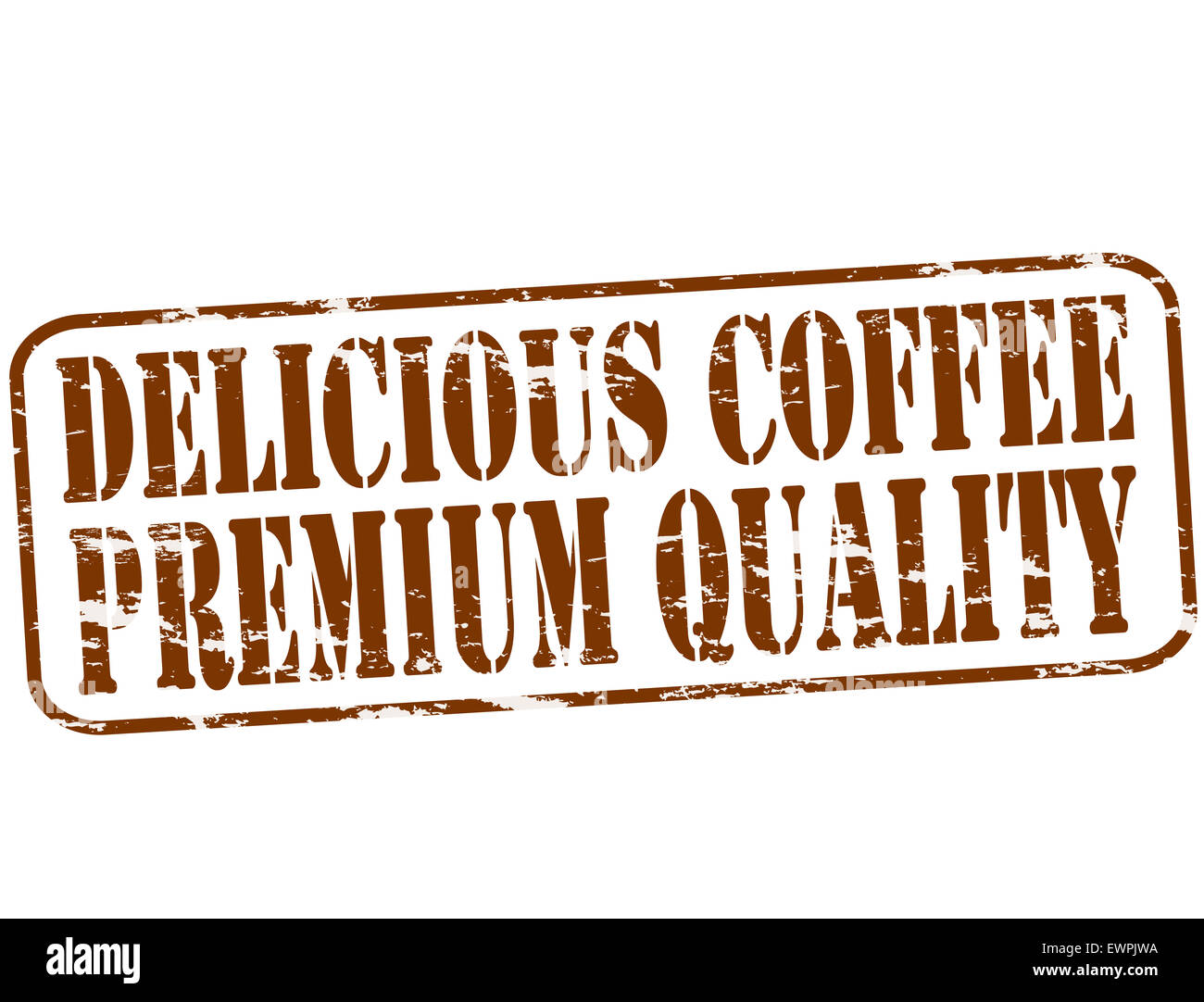 Stamp with text premium coffee inside hi-res stock photography and ...