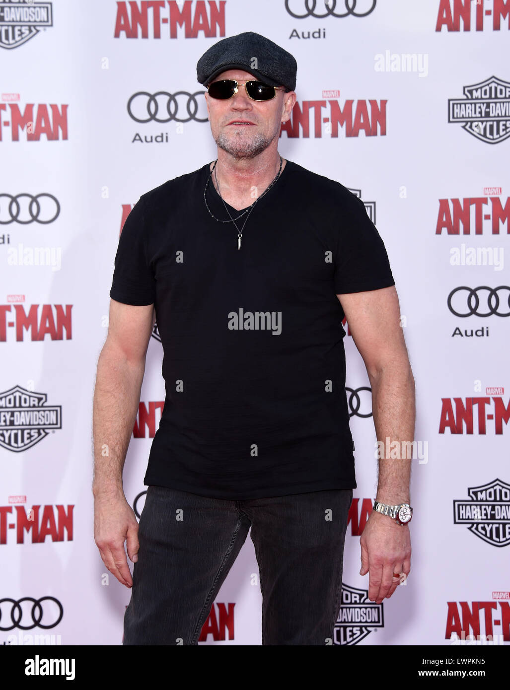 Hollywood, California, USA. 29th June, 2015. Michael Rooker arrives for ...
