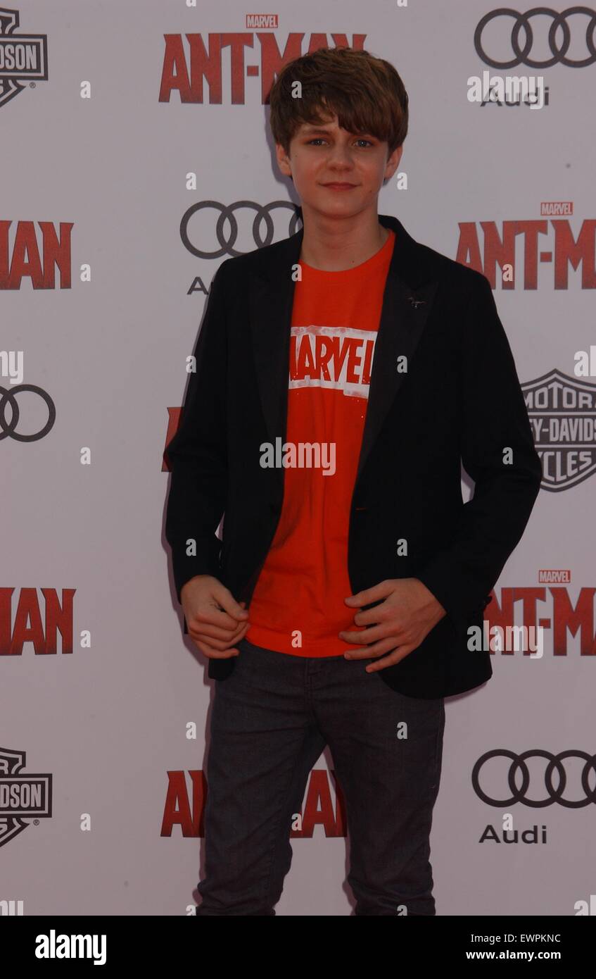 Hollywood, California, USA. 29th June, 2015. Ty Simpkins attends the ...