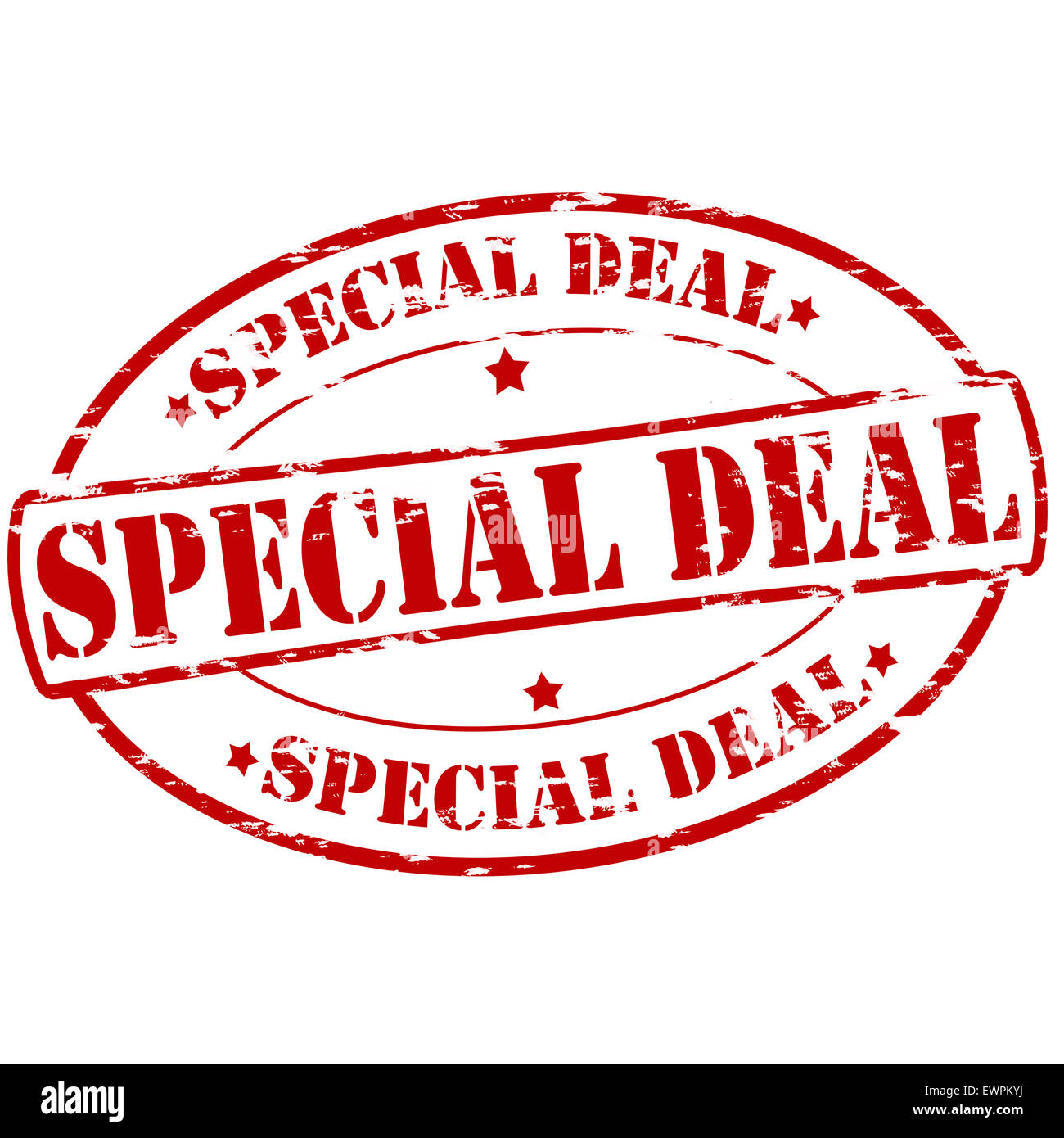 Rubber stamp with text special deals inside, illustration Stock Photo ...