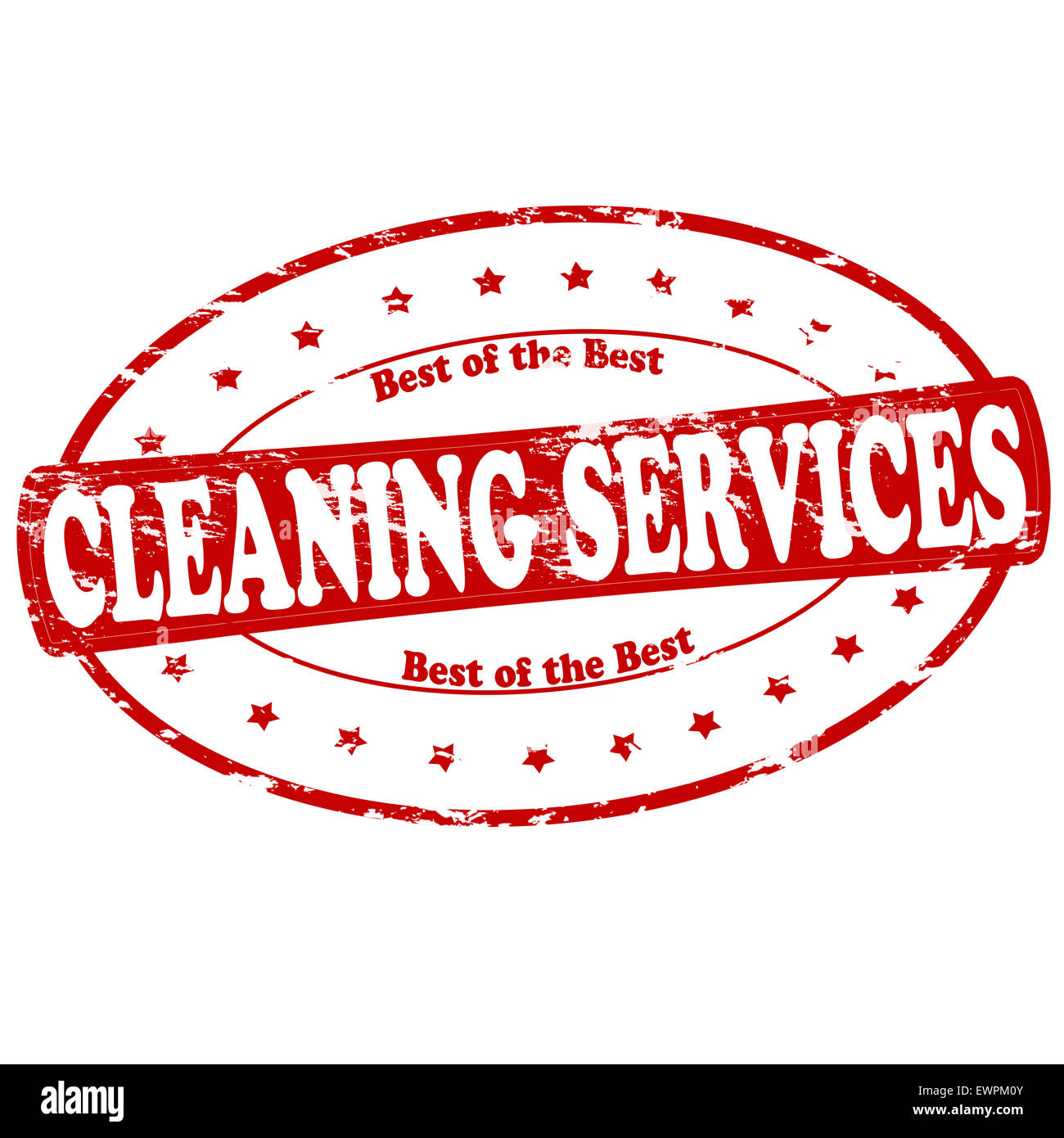 Rubber stamp with text cleaning services inside, illustration Stock ...