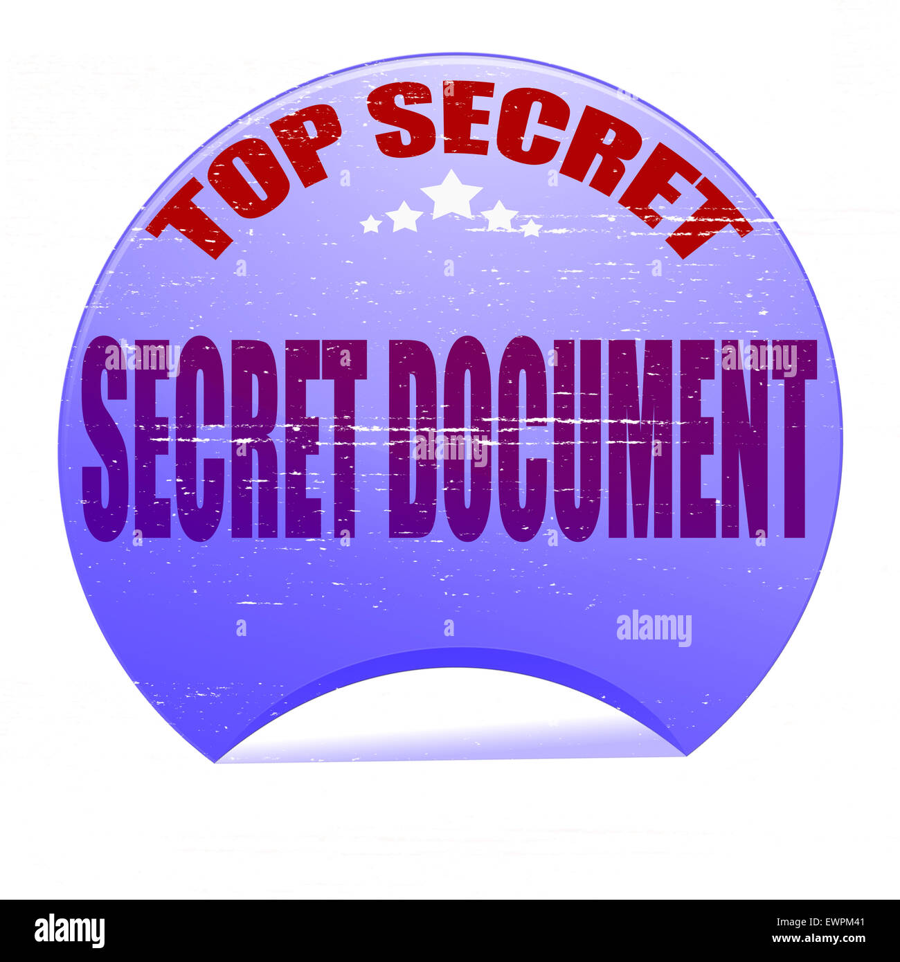 Rubber stamp with text secret document inside, illustration Stock Photo ...