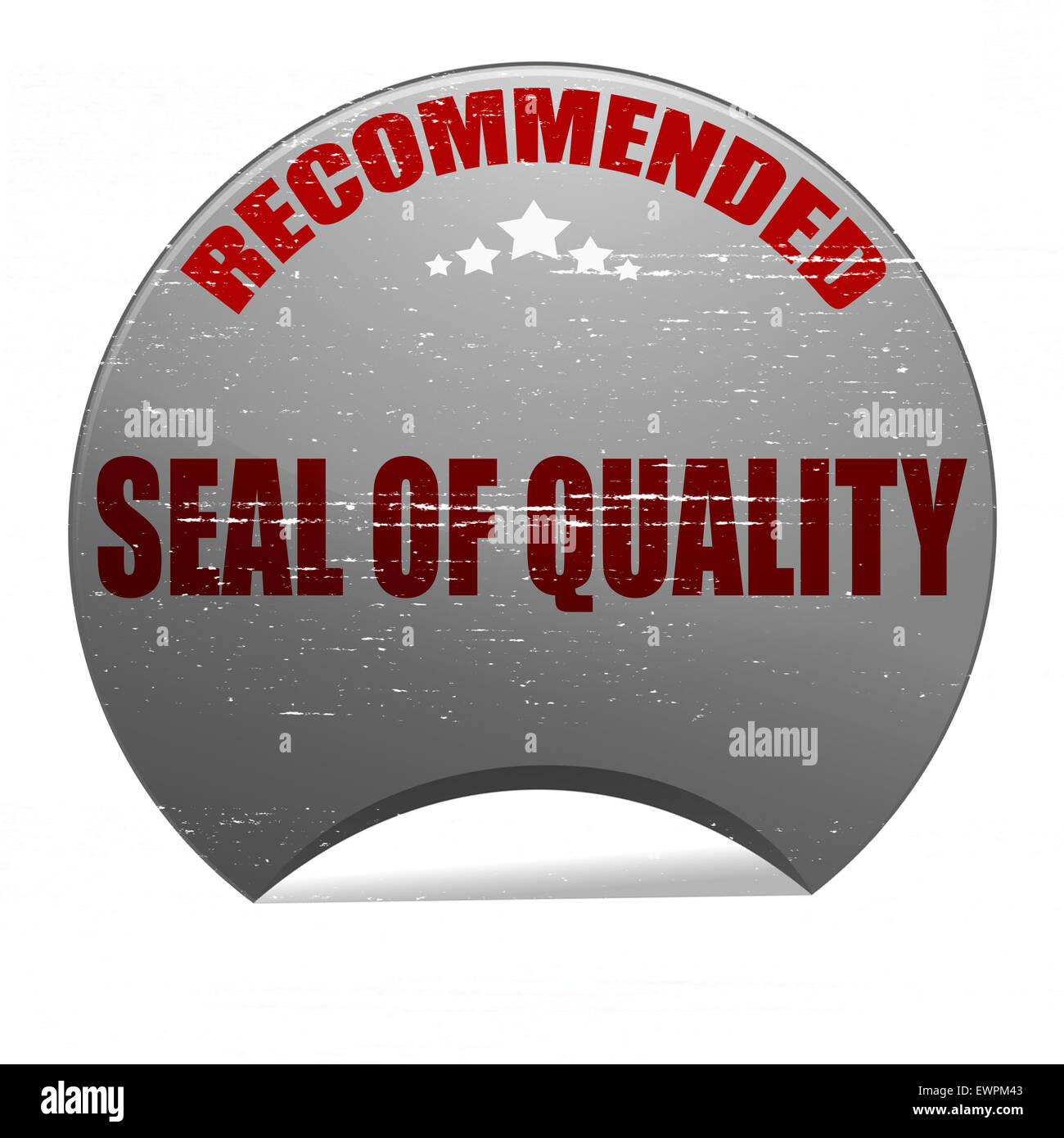 Rubber stamp with text seal of quality inside, illustration Stock Photo ...