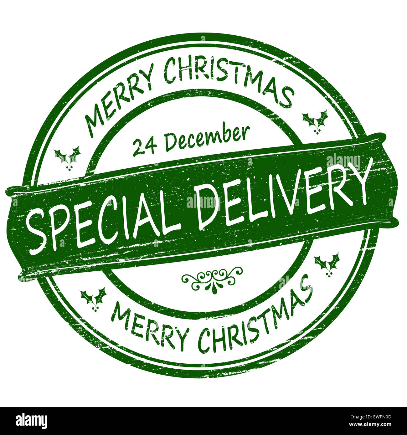 Stamp with text special delivery inside, illustration Stock Photo - Alamy