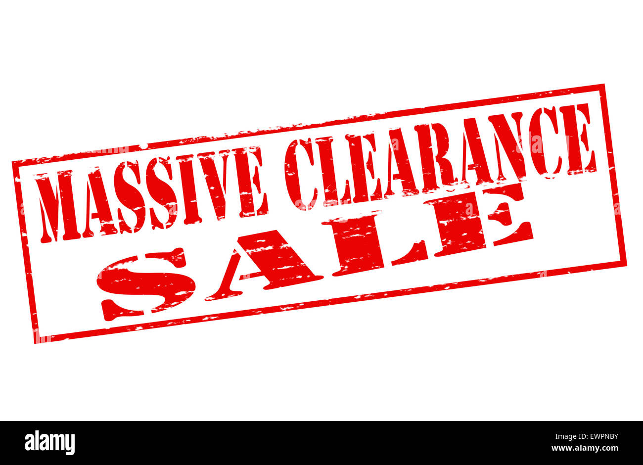 Massive clearance sale hi-res stock photography and images - Alamy