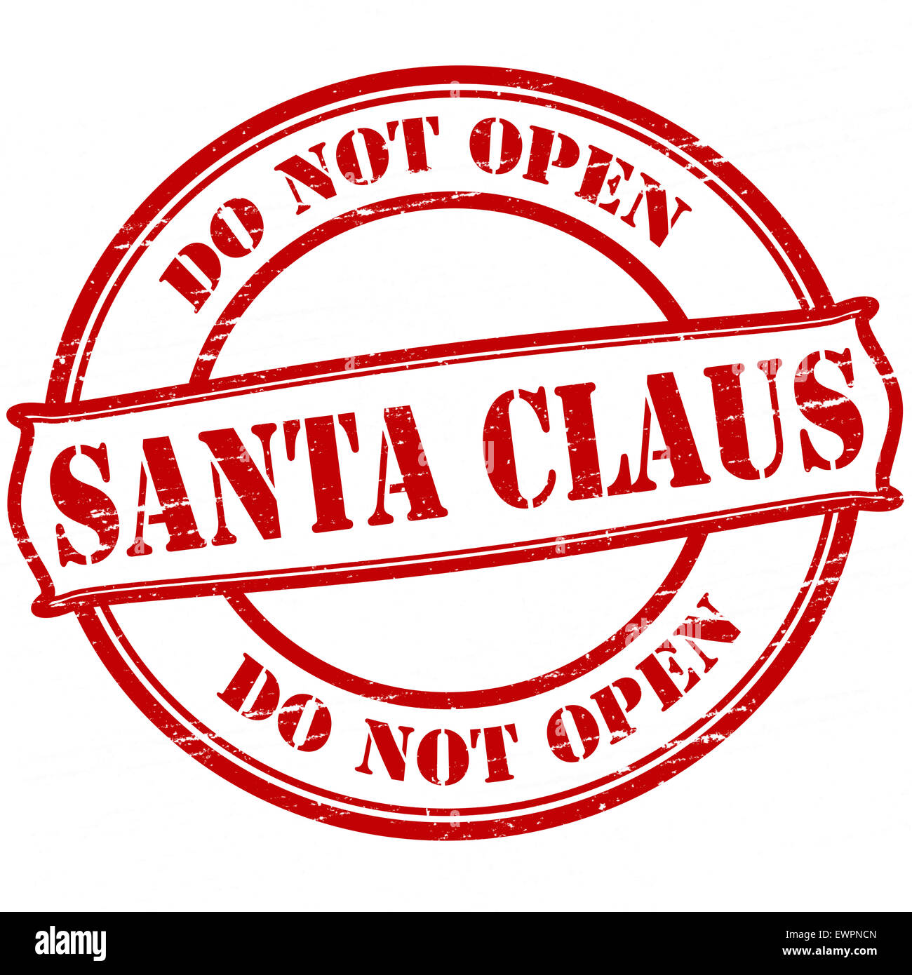 Santa Claus Rubber Stamp