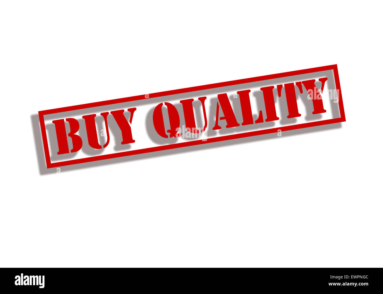 Rubber stamp with text buy quality inside, illustration Stock Photo - Alamy
