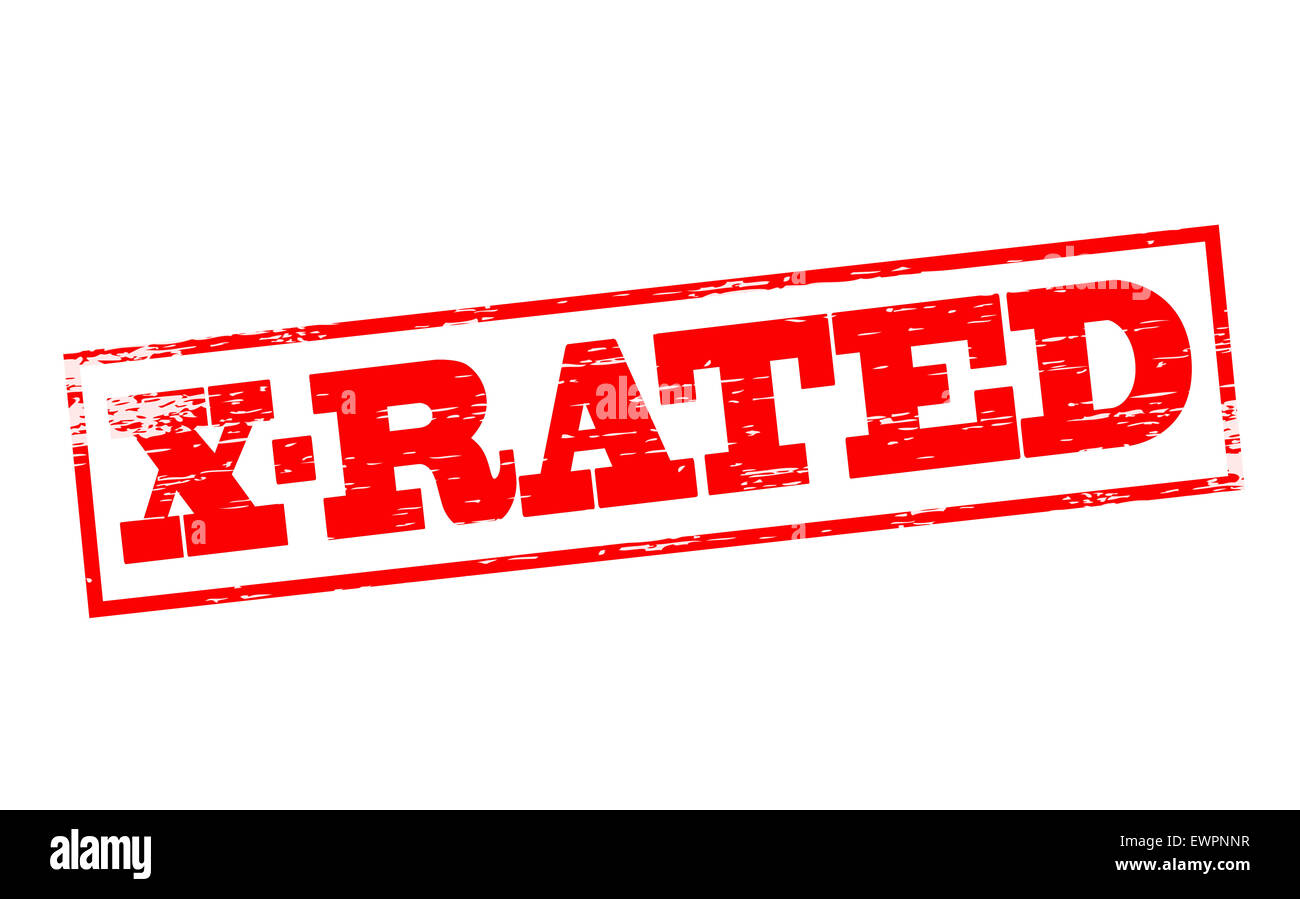 Rubber stamps with word rated inside, illustration Stock Photo - Alamy