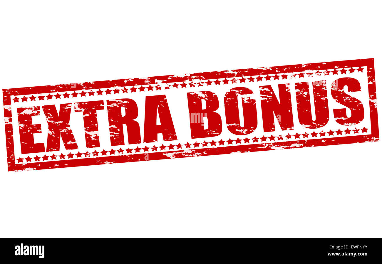 Extra bonus hi-res stock photography and images - Alamy