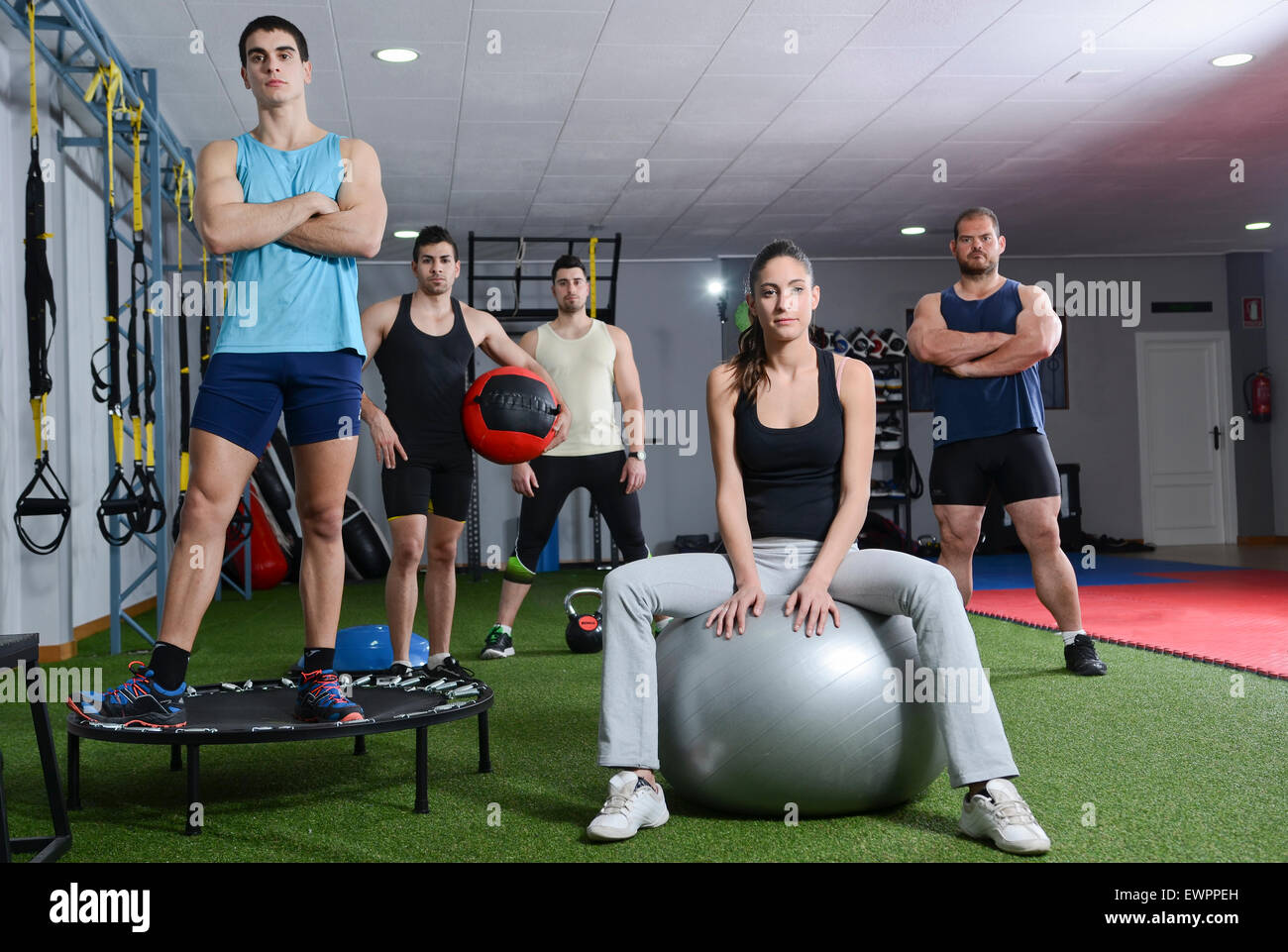 Crossfit fitness center hi-res stock photography and images - Alamy