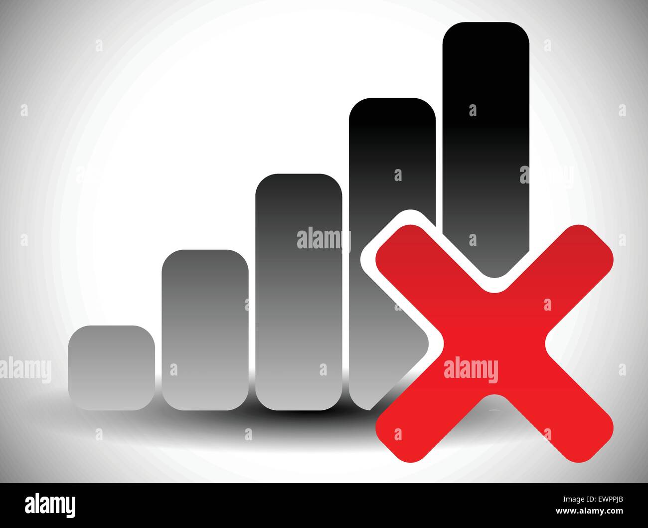 No signal graphics. Interference, disturbance, jamming themes Stock ...