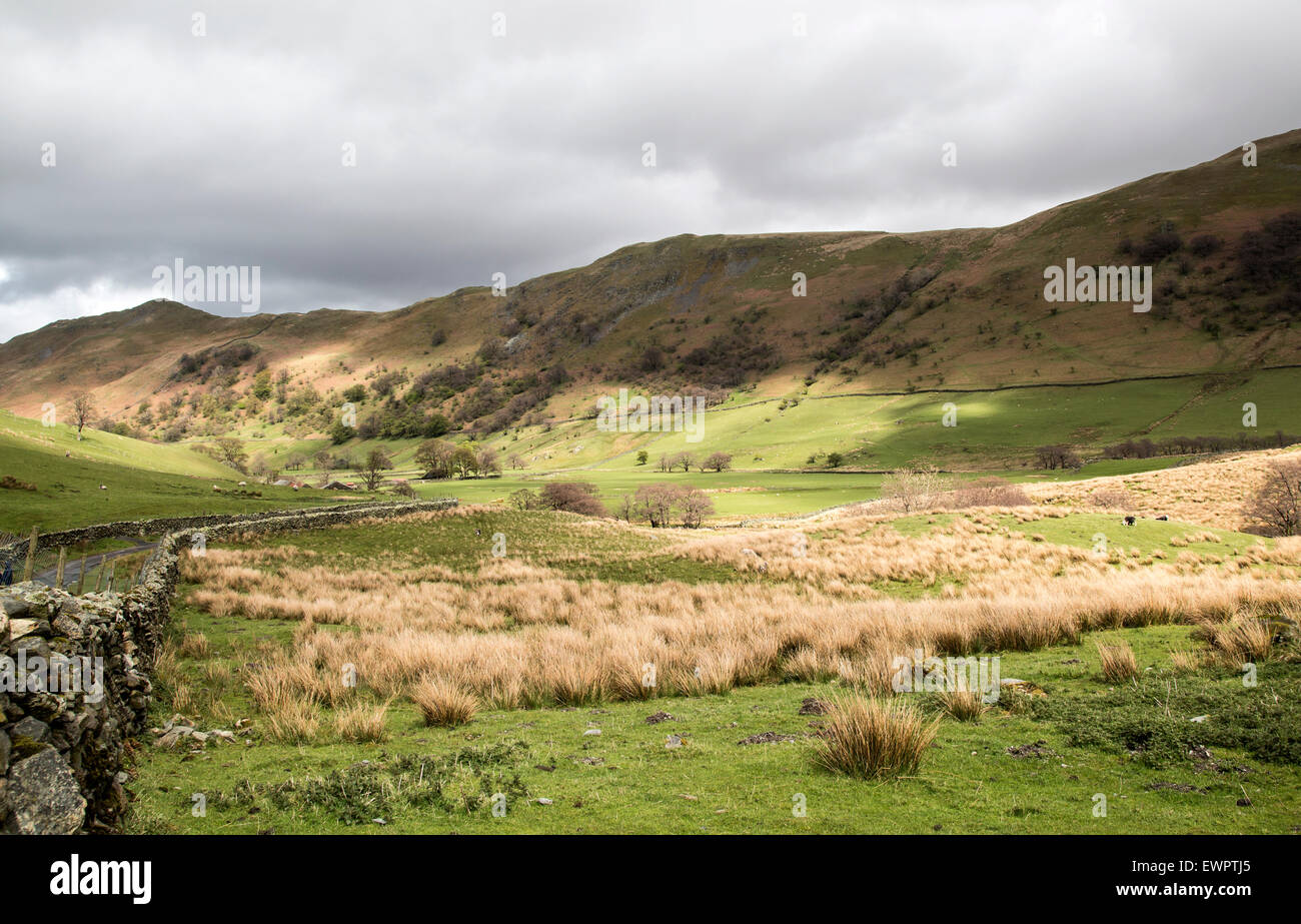Martindale valley, Lake District national park, Cumbria, England, UK ...