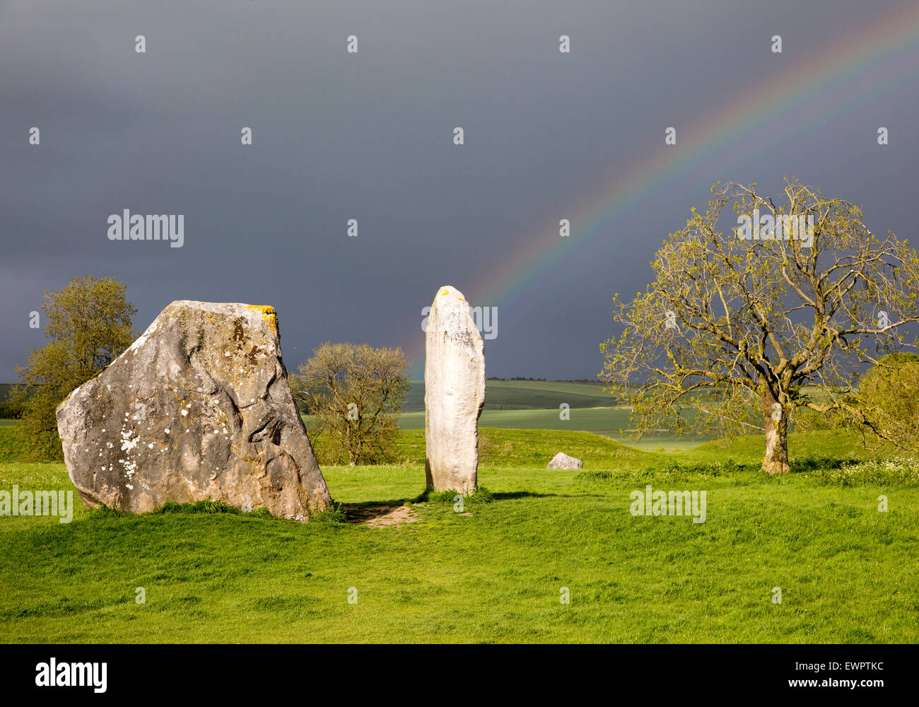 Dark clouds over standing hi-res stock photography and images - Alamy