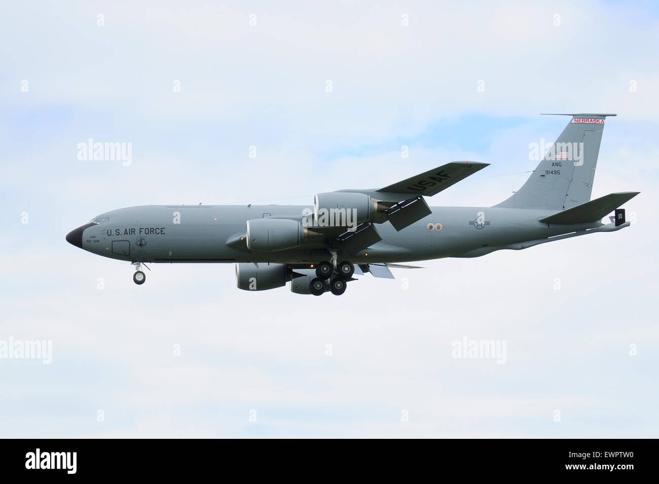 airplane, aircraft, tanker, Stratotanker, Boeing KC-135, USAF Stock ...