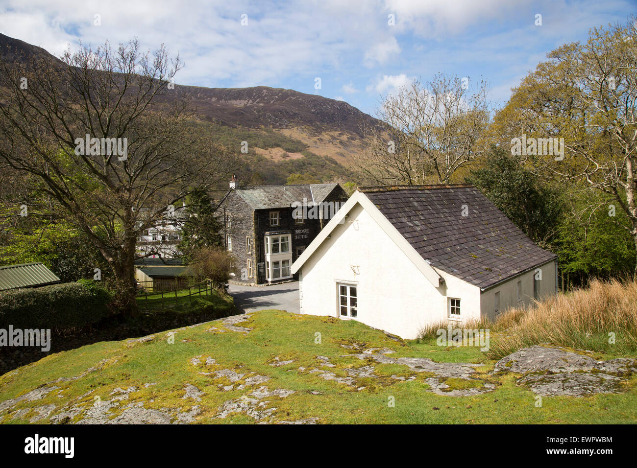 Buildings in buttermere village hi-res stock photography and images - Alamy