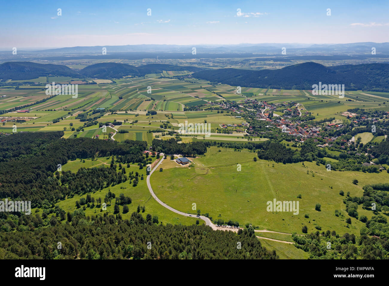 View to gutenstein alps hi-res stock photography and images - Alamy