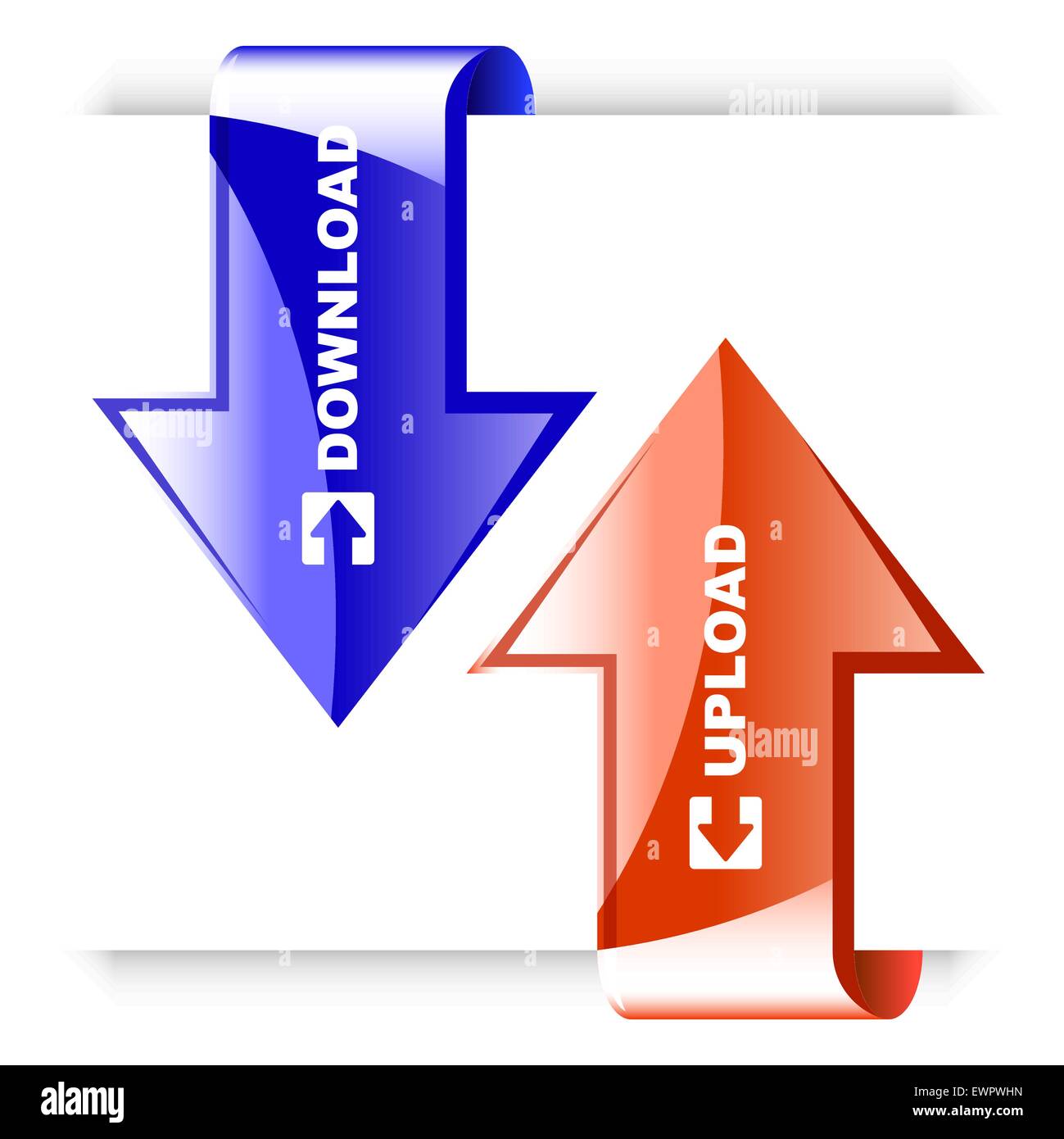 Download icon. Usable for web design Stock Vector Image & Art - Alamy