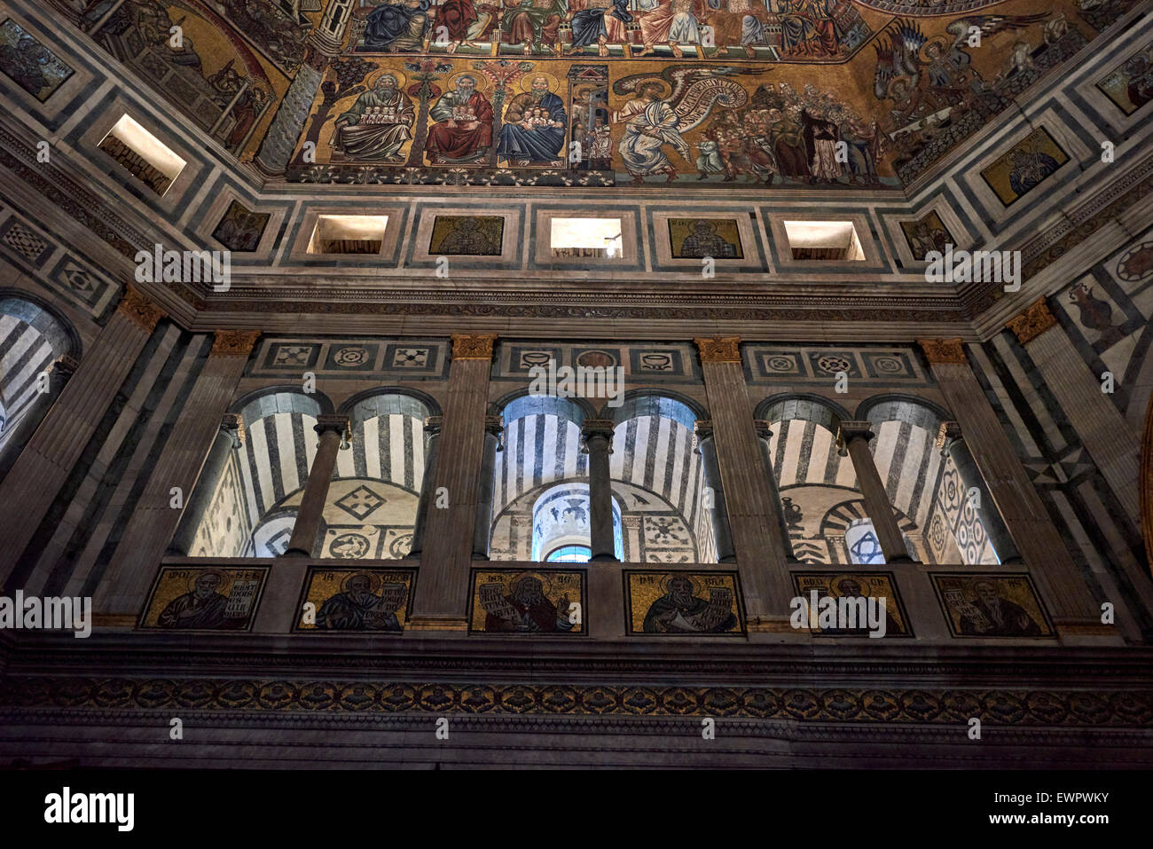 The Baptistery is one of the oldest buildings in the city, constructed ...