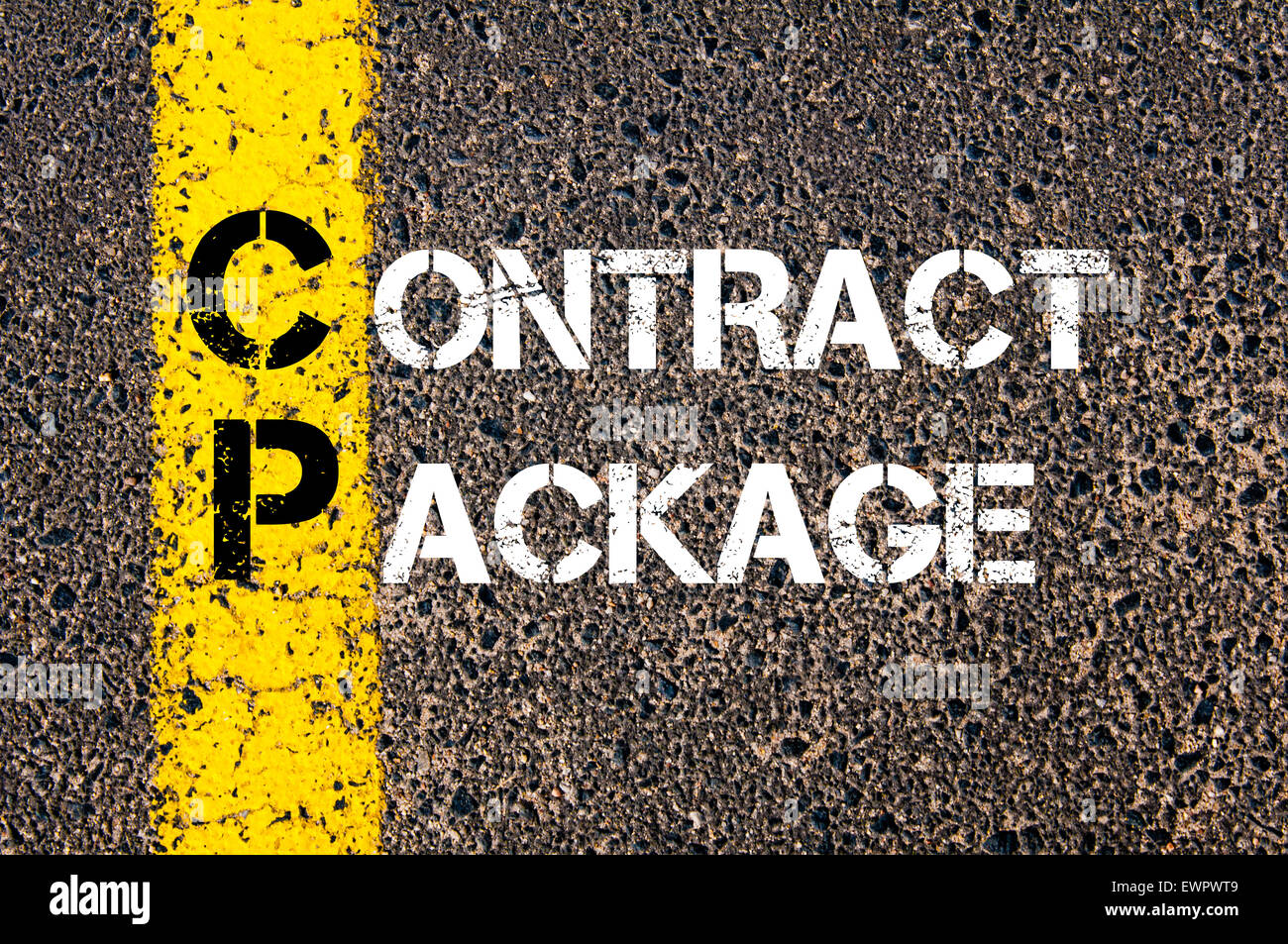 Contract package hi-res stock photography and images - Alamy