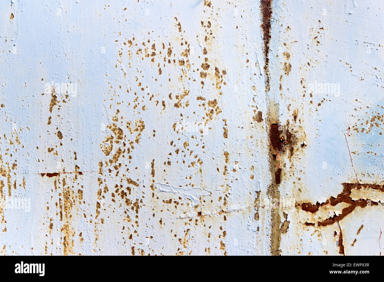 Corroded surface with chipped white paint background Stock Photo - Alamy