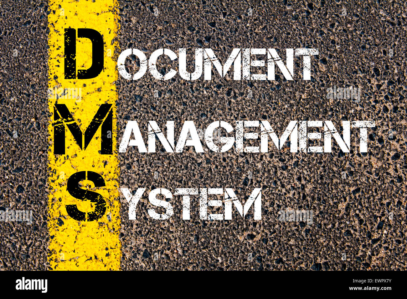 Concept image of Business Acronym DMS as Document Management System ...