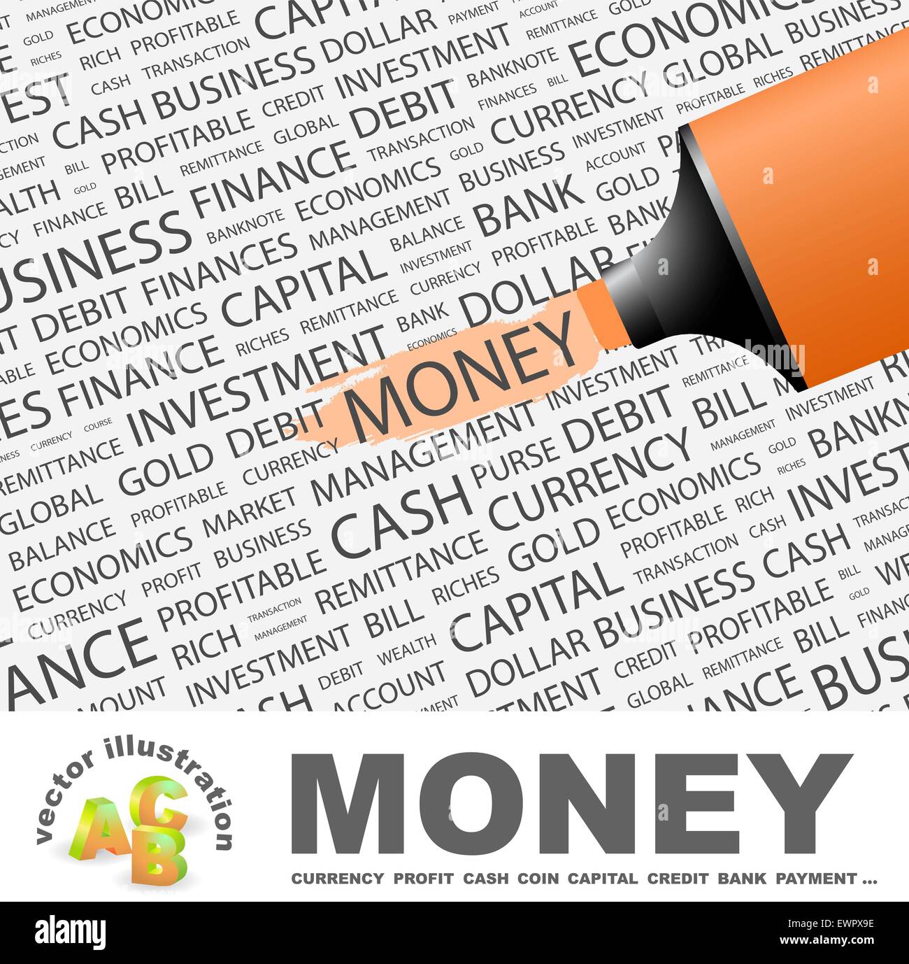 Purse collage Stock Vector Images - Alamy