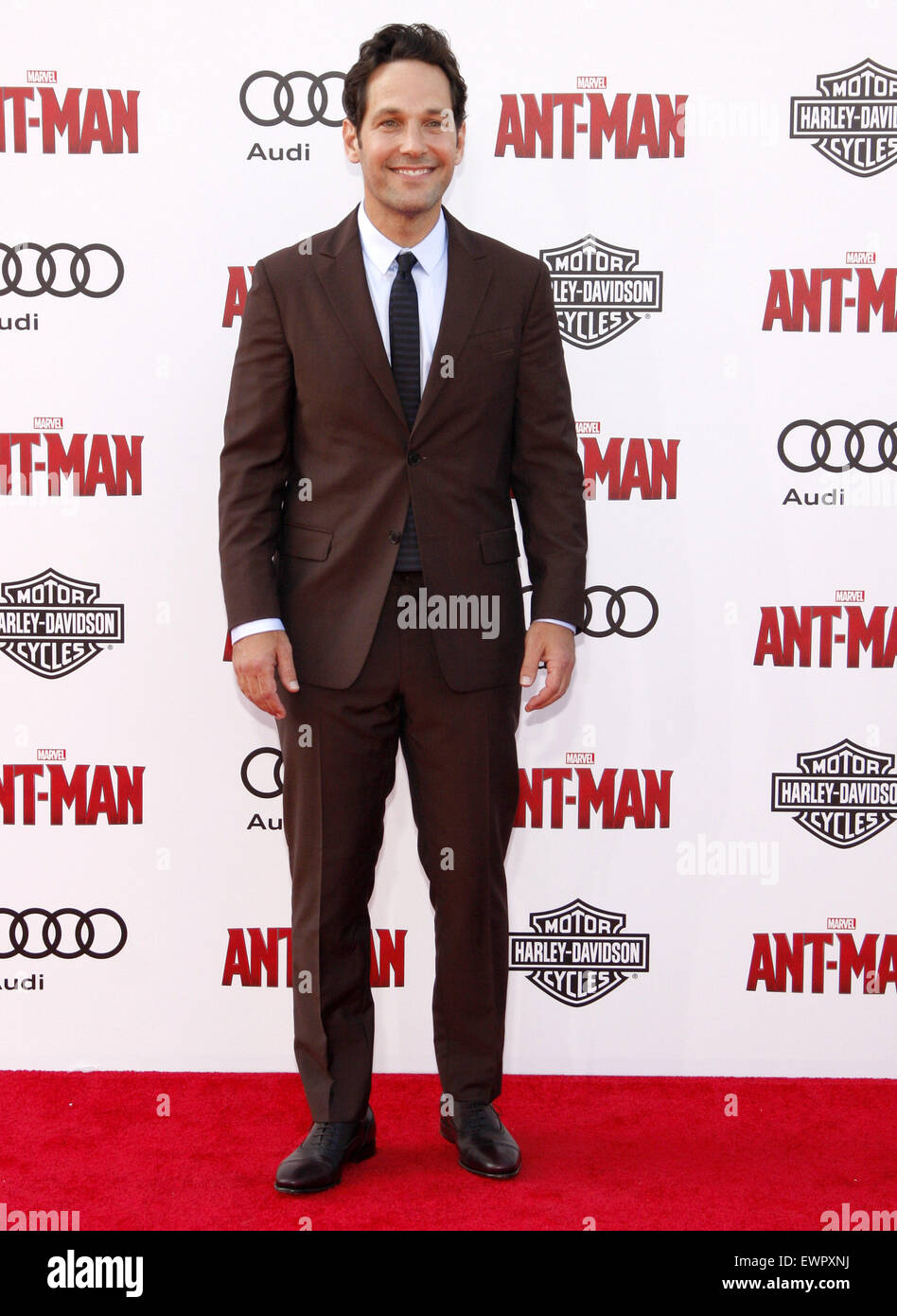 Paul Rudd at the World premiere of Marvel's 'Ant-Man' held at the Dolby ...