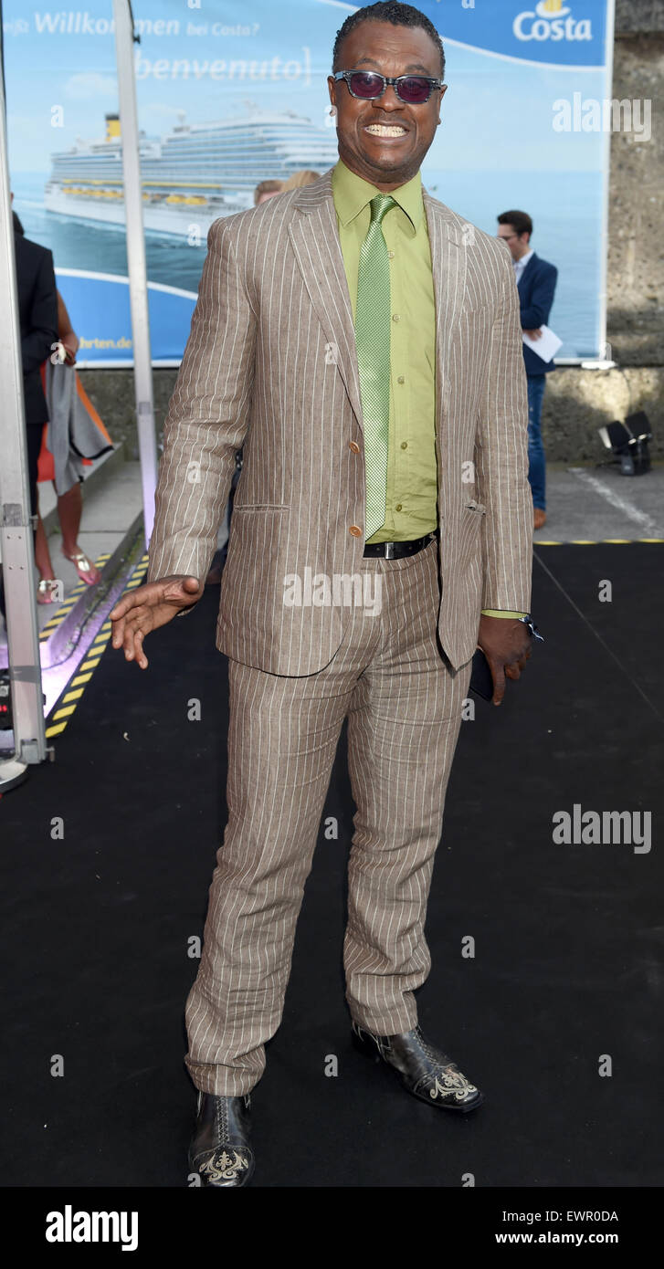 Munich, Germany. 29th June, 2015. US actor Jaymes Butler arrives to the ...