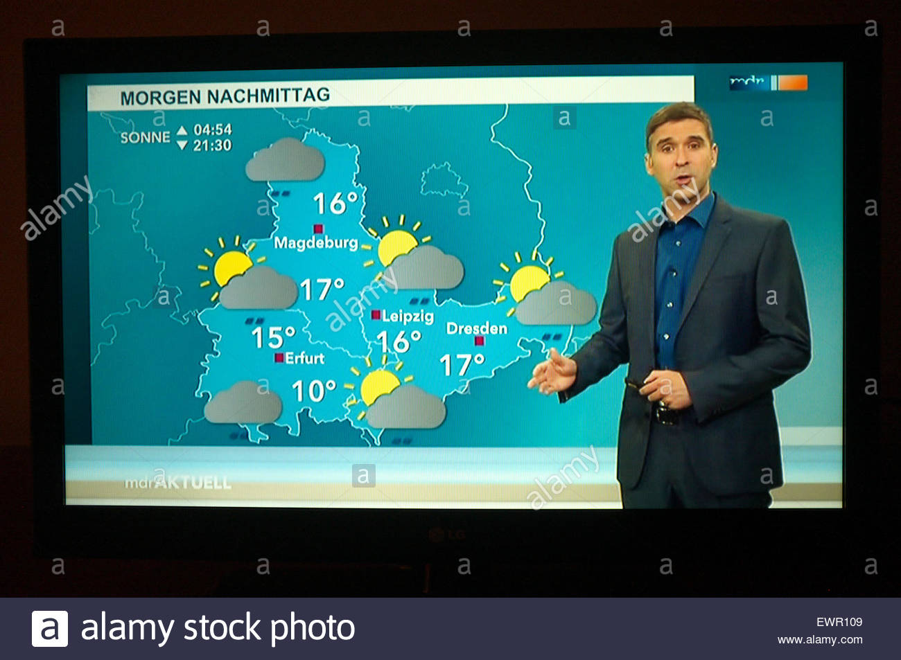 Television Weather Presenter Stock Photos & Television Weather ...