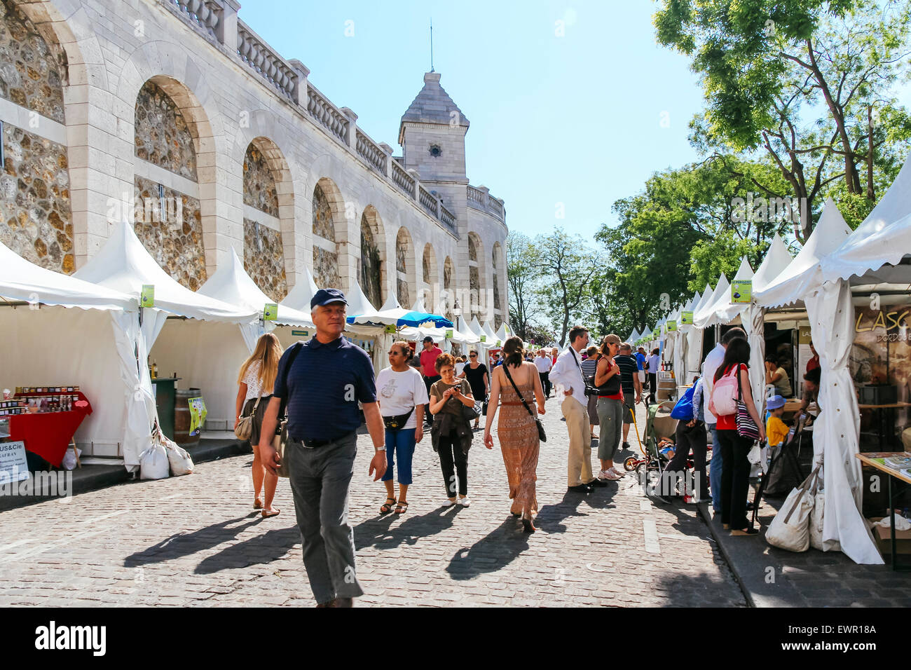 Farmers Market Local Stall Paris High Resolution Stock Photography and ...