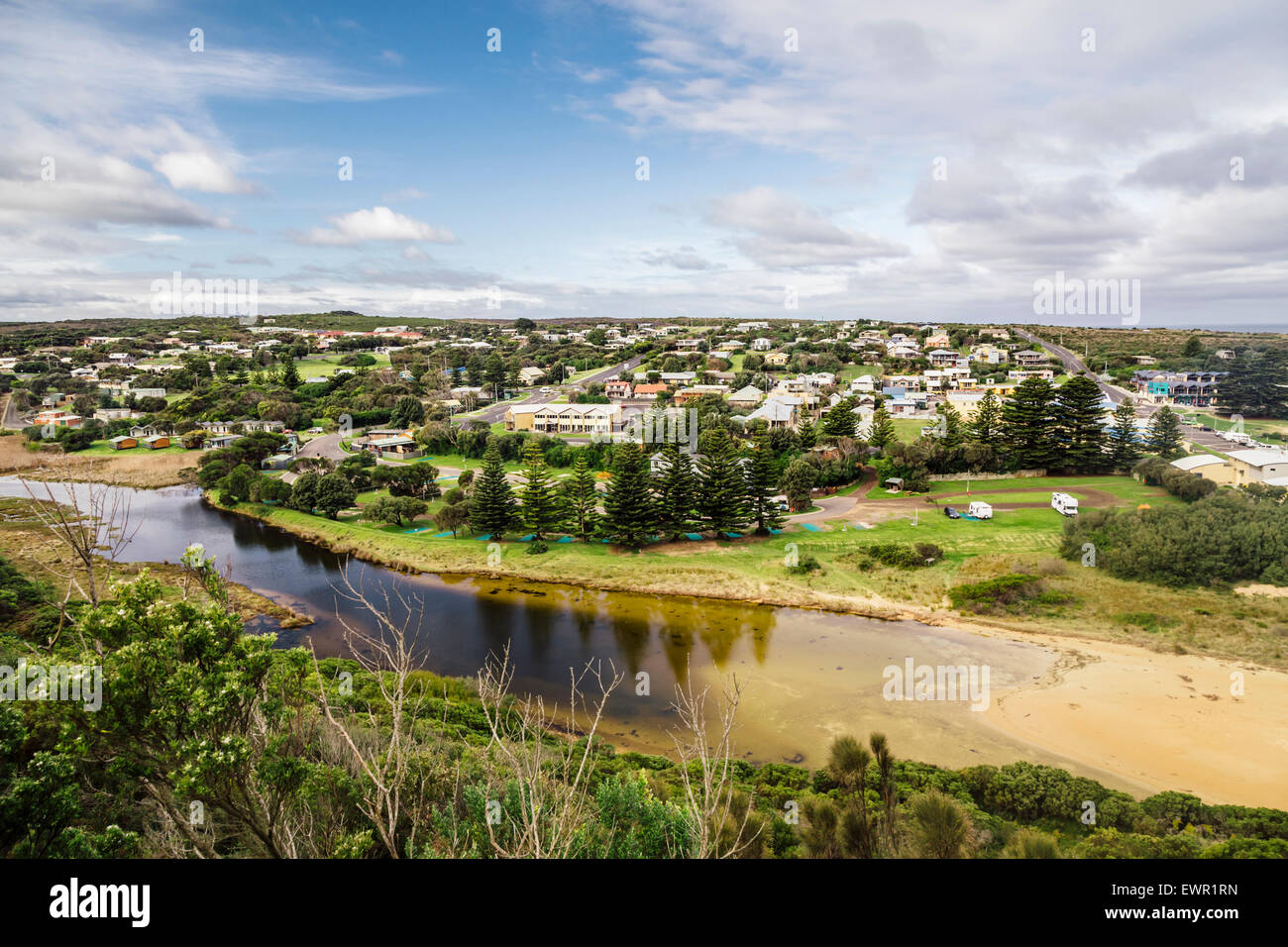 Town of Port Campbell, Victoria, Australia Stock Photo - Alamy
