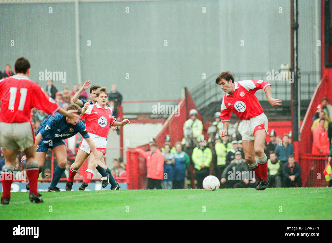 Middlesbrough 1-1 Manchester United, premier league match at Ayresome ...