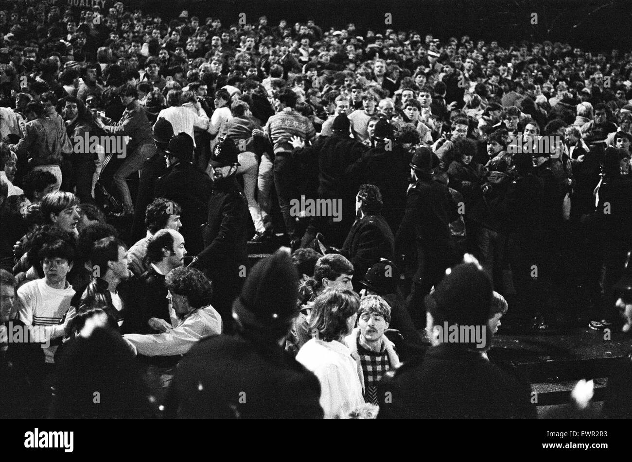 Football hooligans 1980s hi-res stock photography and images - Alamy