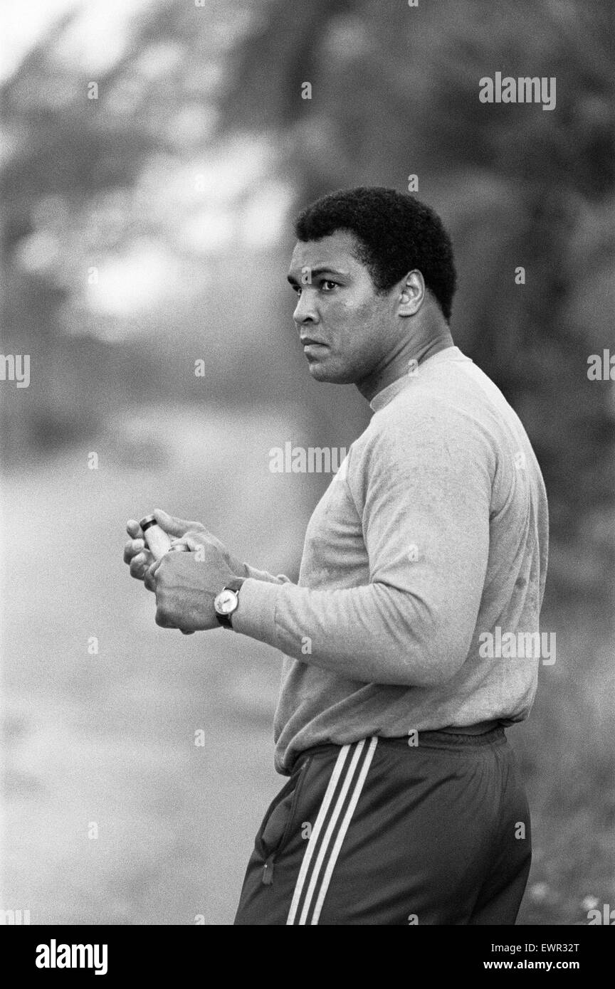 Muhammad Ali is fighting his way back to fitness in his Bahamas ...