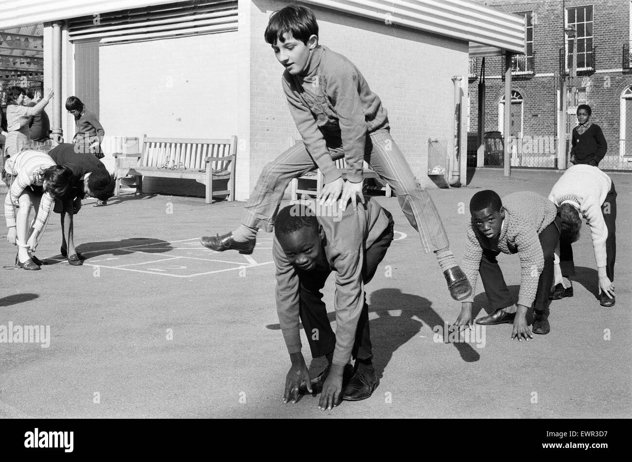 1970s children playing hi-res stock photography and images - Alamy
