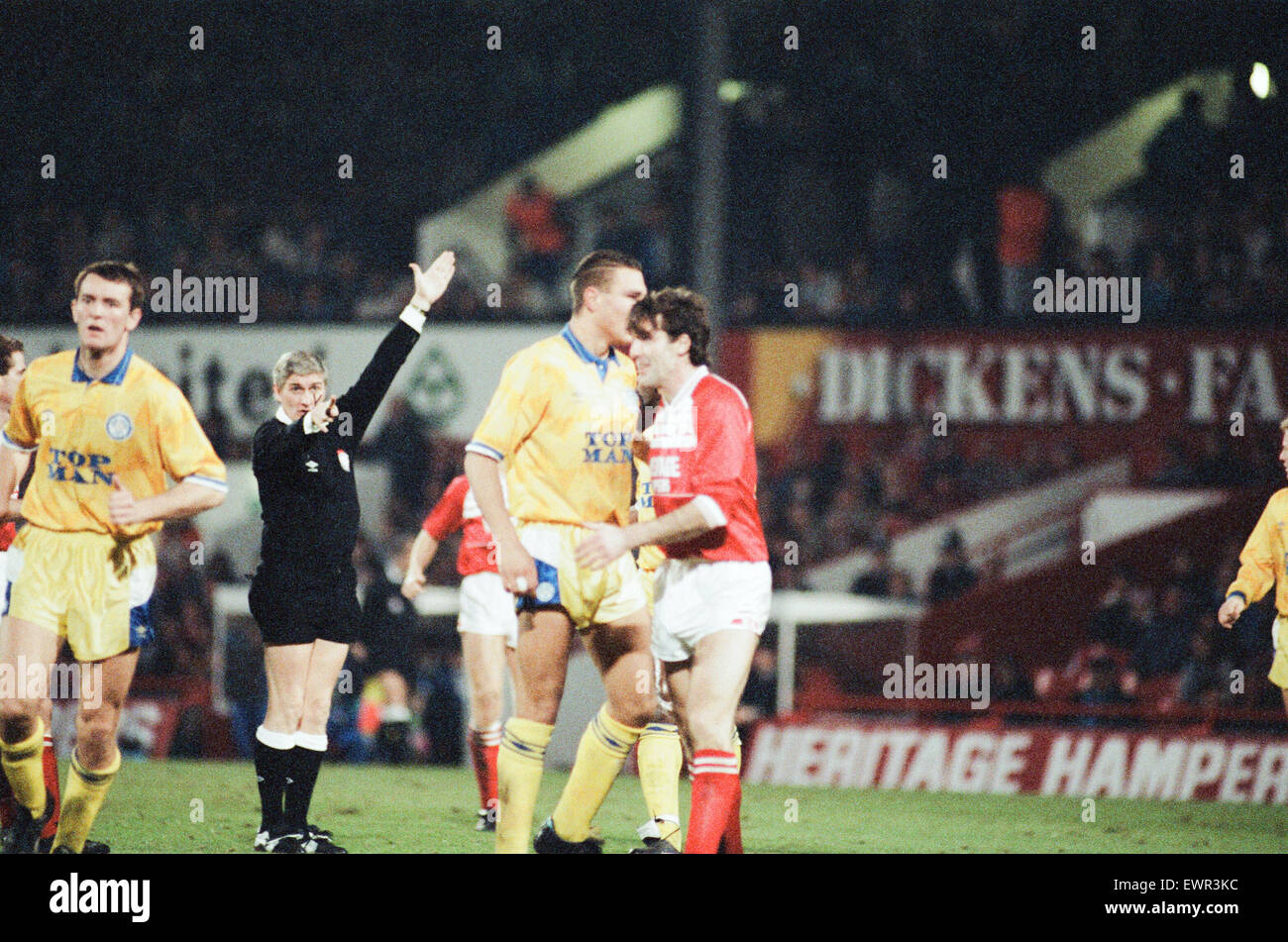 Middlesbrough 0-2 Leeds, Division Two league match at Ayresome Park ...