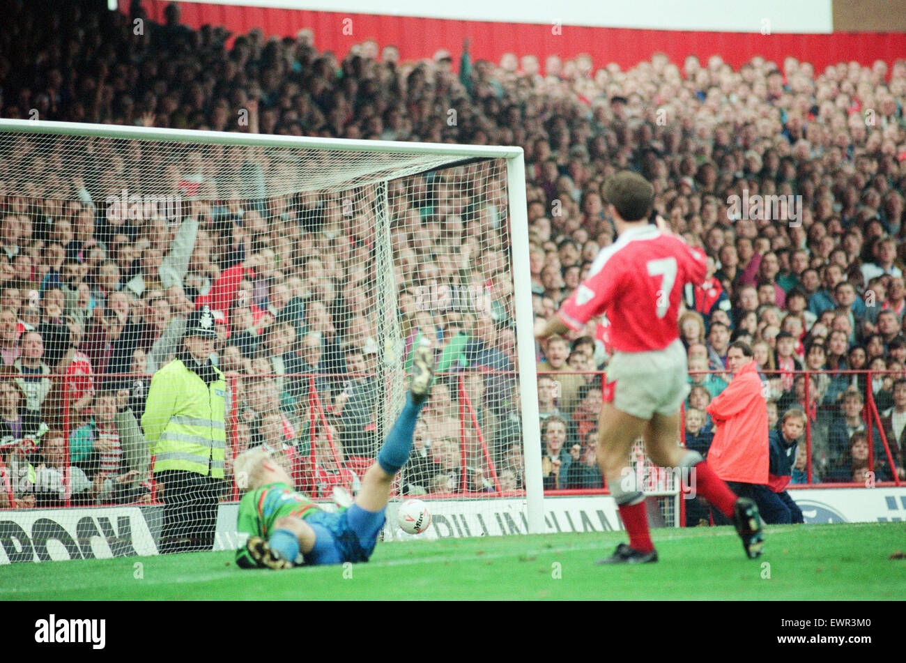Middlesbrough 1-1 Manchester United, premier league match at Ayresome ...