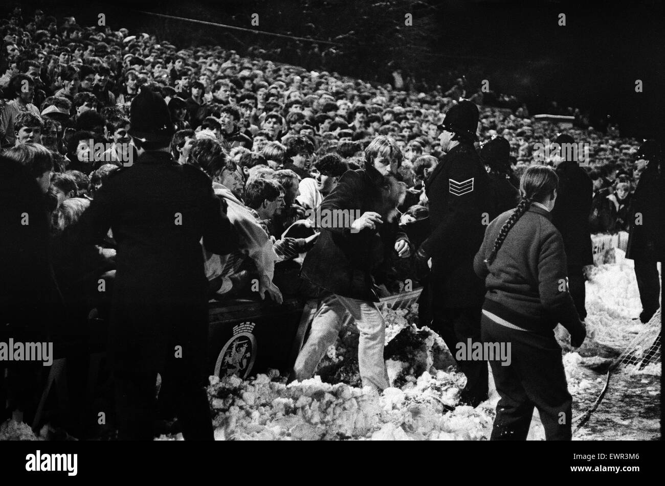 Football hooligans 1980s hi-res stock photography and images - Alamy