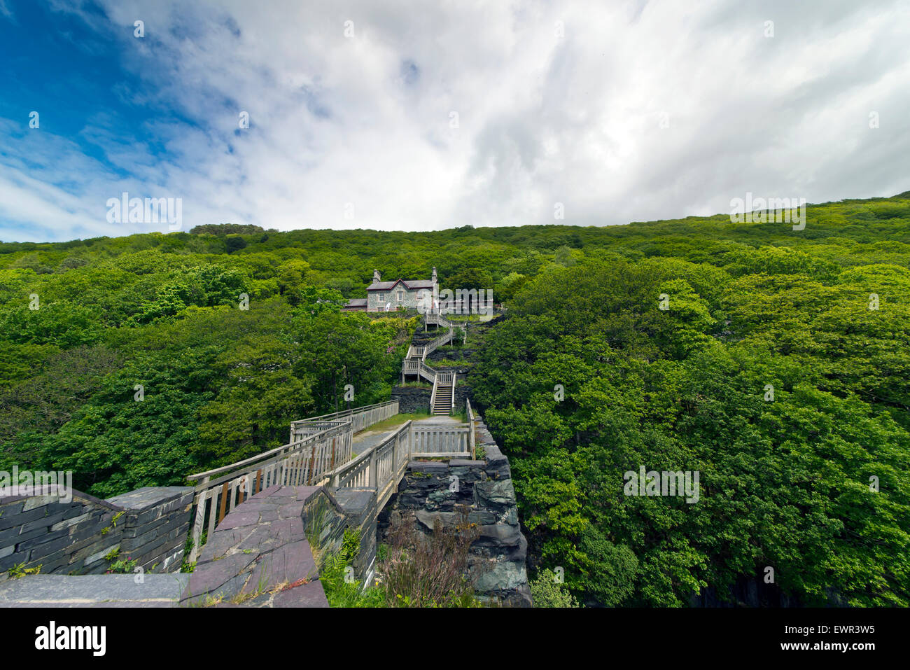 Llanberis Quarry hospital Slate Museum North Wales Uk & Lake Snowdonia ...