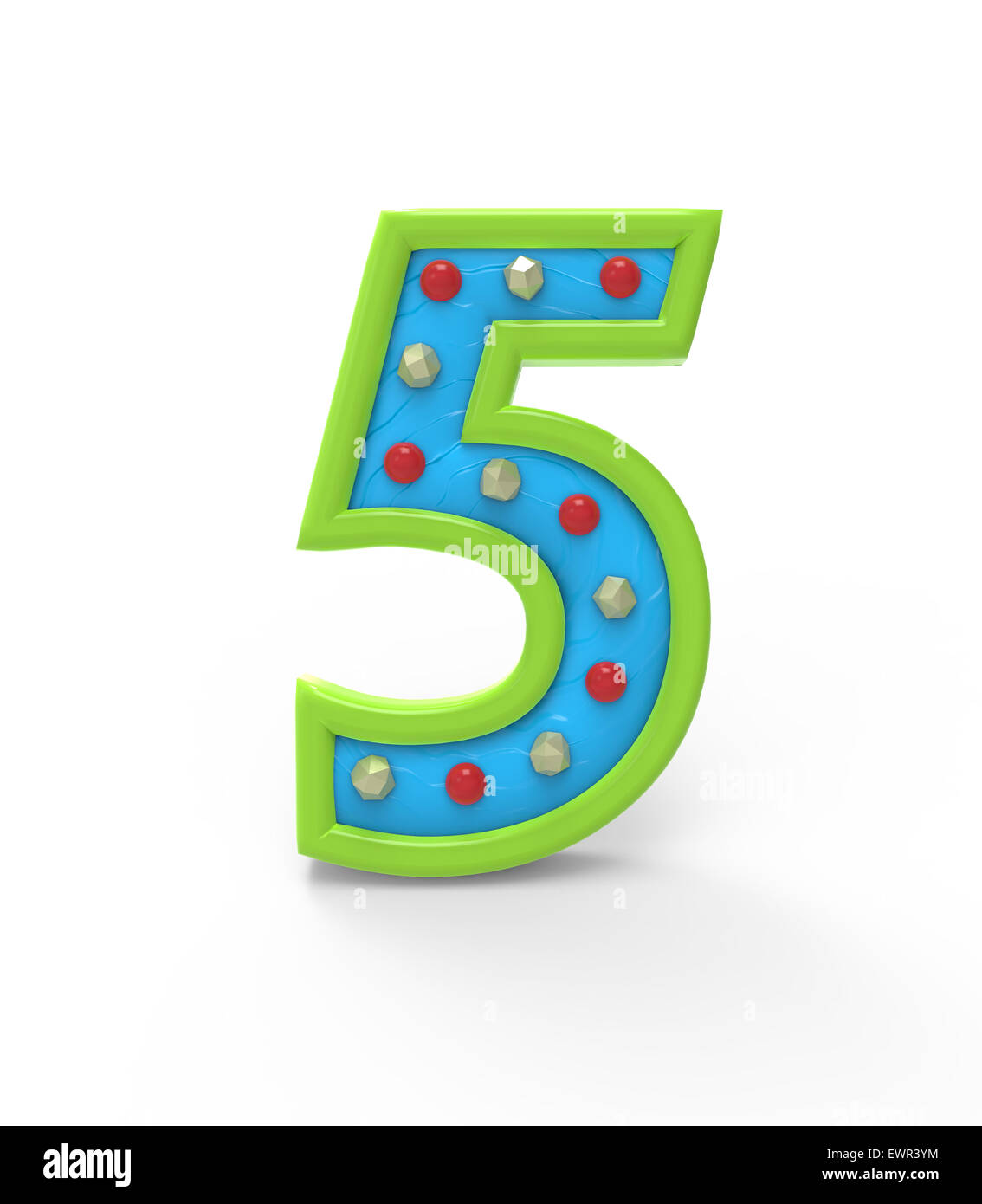 Blue 5 Cut Out Stock Images & Pictures - Alamy
