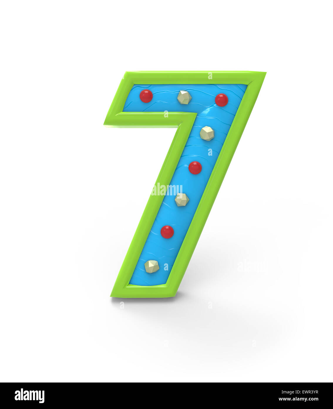 Number font hi-res stock photography and images - Alamy