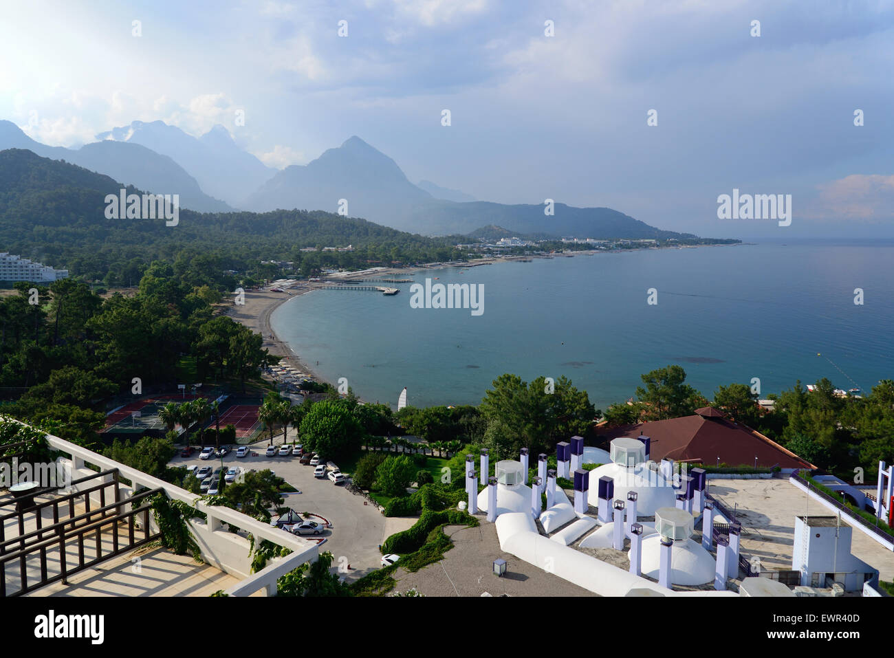 Beach resort near Kemer, Turkey Stock Photo - Alamy