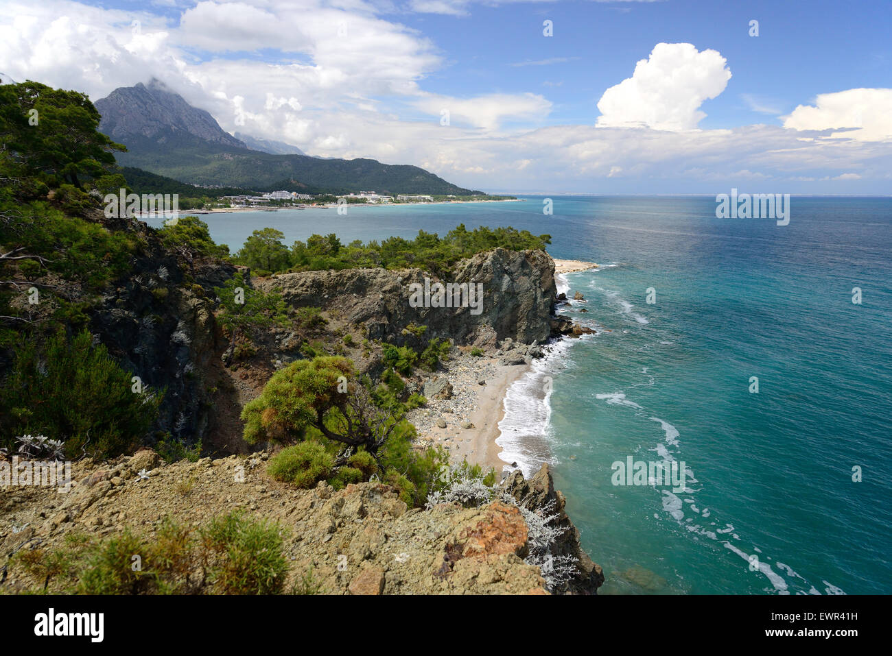 Kemer and turkey and beach hi-res stock photography and images - Alamy