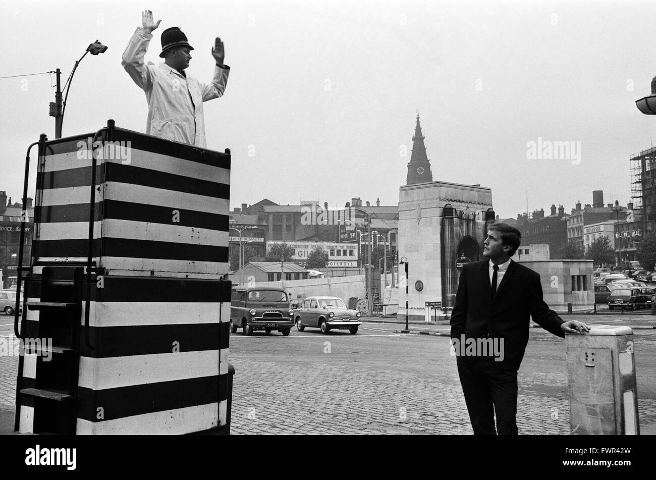 Police box 1960s hi-res stock photography and images - Alamy