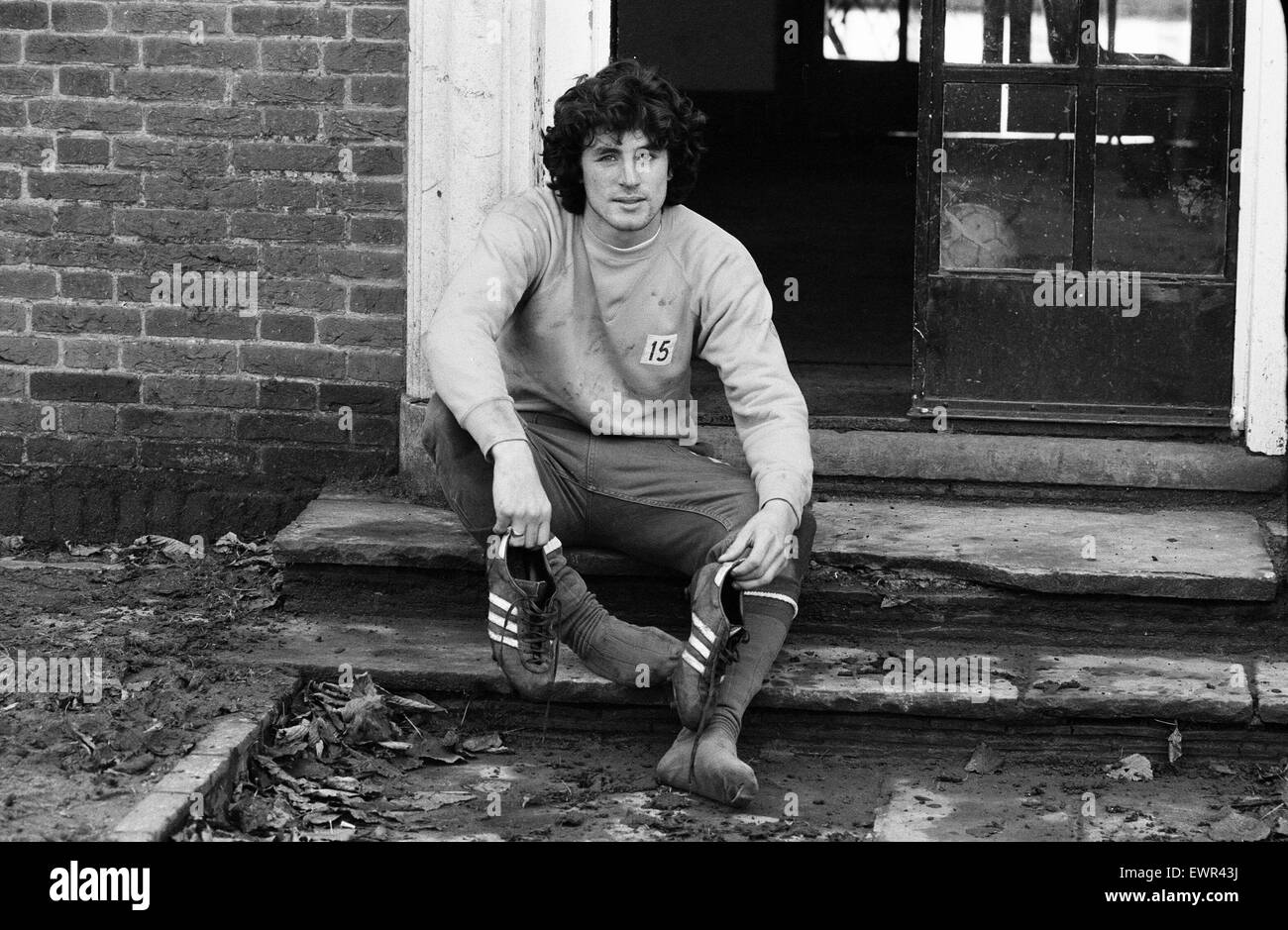 Garry Stanley, Chelsea FC Football Player, pictured after training ...