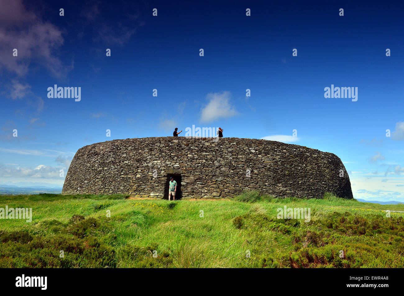 Burt, County Donegal. 30th June, 2015. Ireland weather: Glorious day in ...