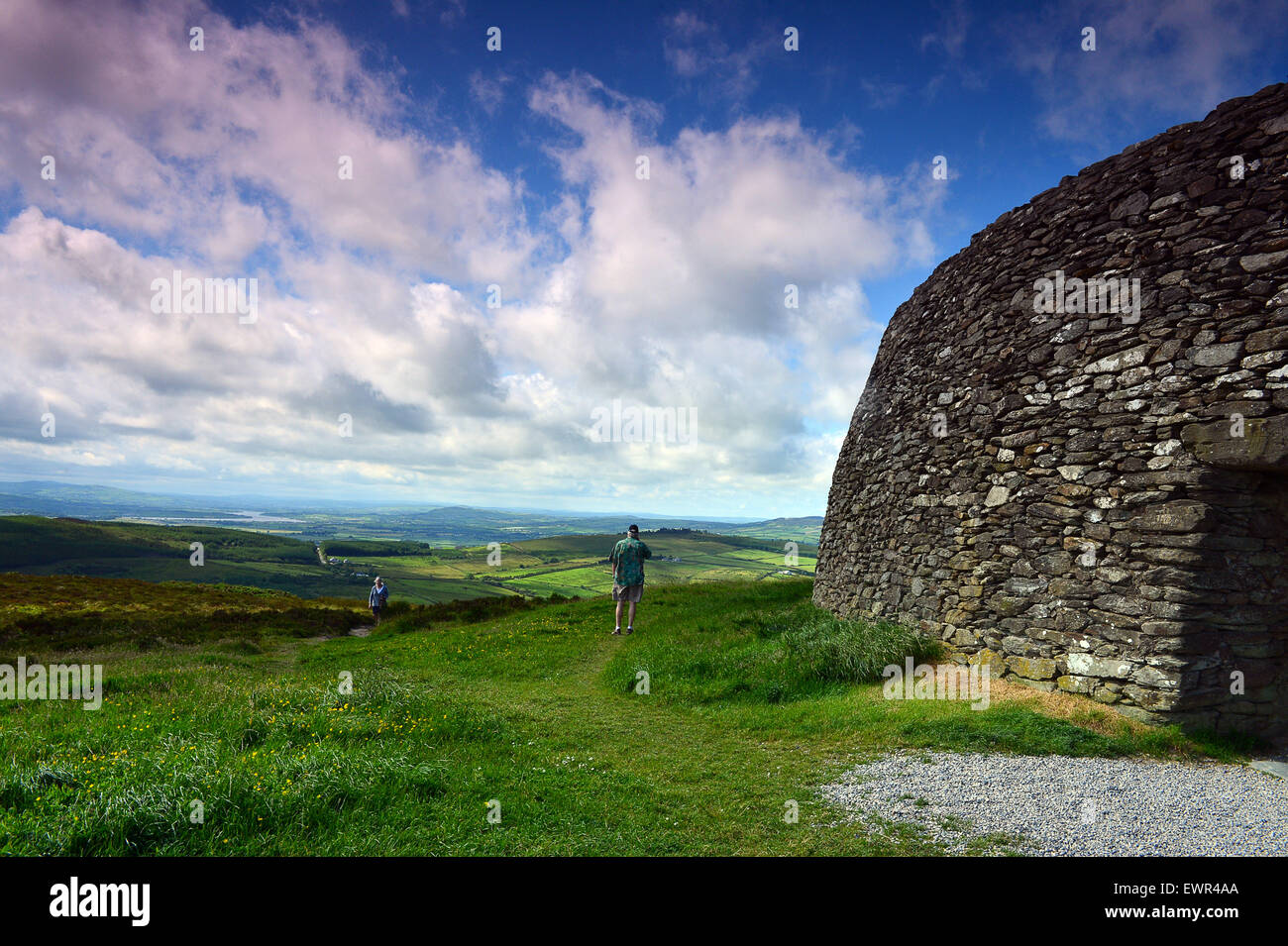 Grianan aileach ring fort ireland hi-res stock photography and images ...